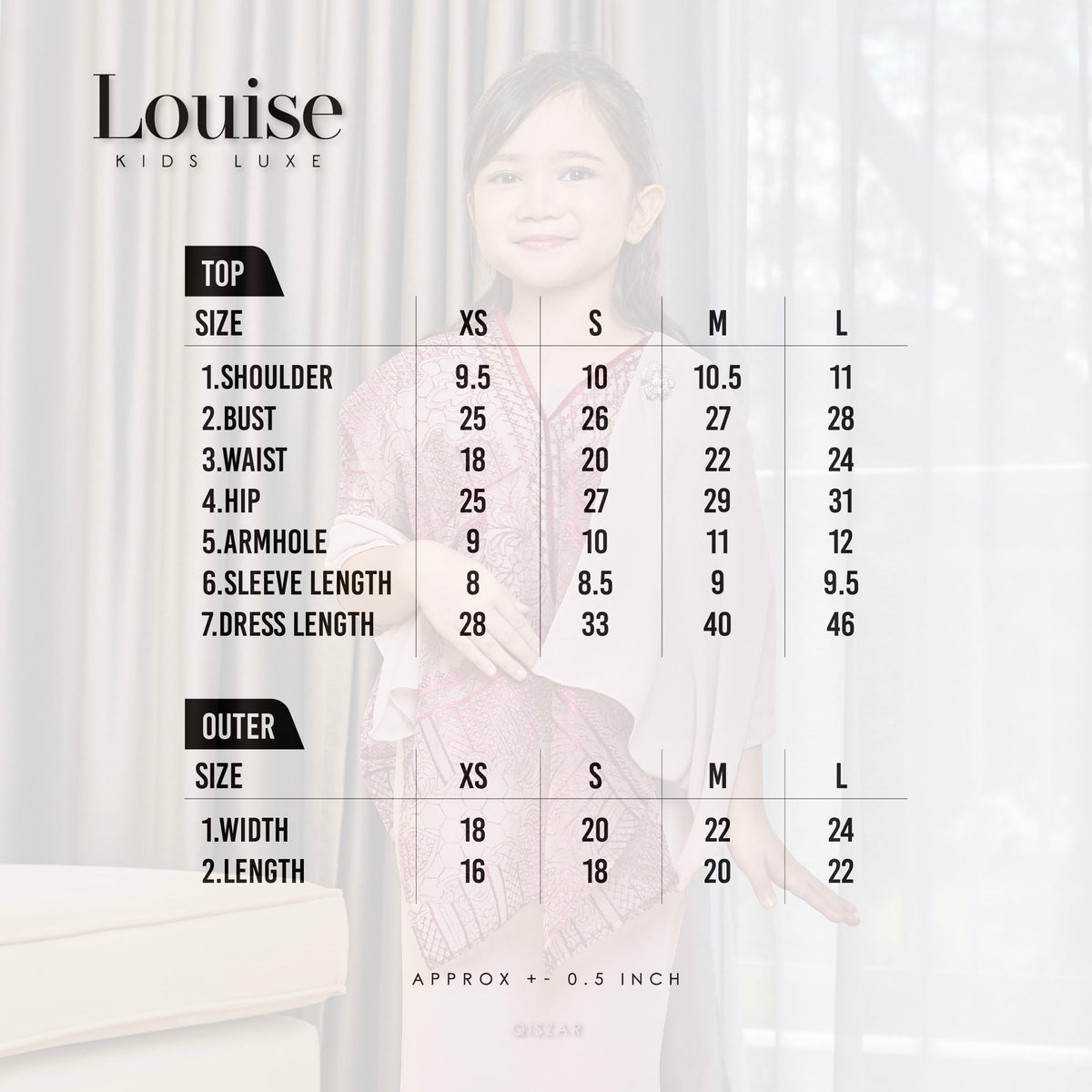 KIDS LOUISE - BABY BLUE – Qiszar