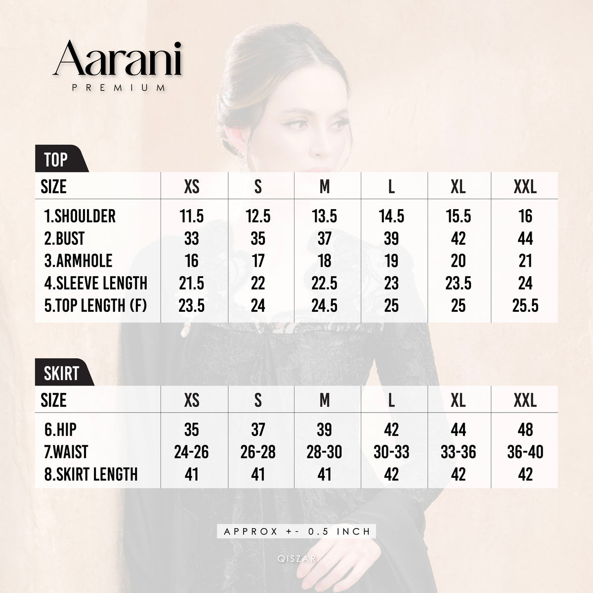 AARANI PREMIUM - BLACK – Qiszar