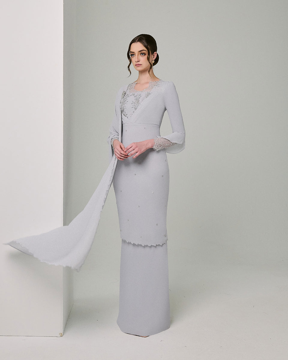 SACHII MAHARANEE - STEEL GRAY – Qiszar